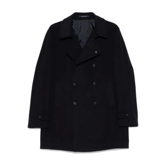 Tagliatore Homme, Manteaux, Bleu, Taille: L V&ecirc;tements pour hommes Manteaux Bleu Aw24