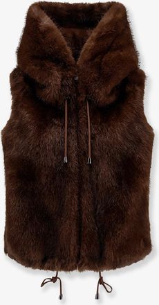 VALENTINI 1972 Sleeveless faux fur jacket - VALENTINI 1972 - gender_Woman