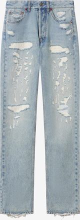 Isabel Marant Jean Daya Regular - Femme - Bleu Us&eacute; - Taille34 - Isabel Marant
