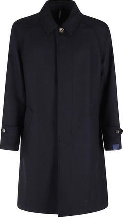 Santaniello Homme, Manteaux, Bleu, Taille: XL Manteau Crois&eacute;