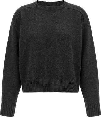 Loulou Studio Pull Col Rond - Gris