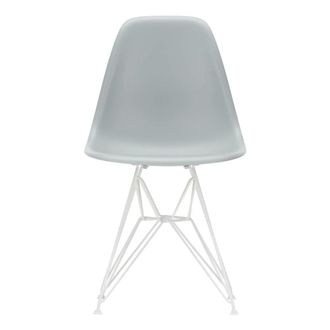 Vitra Chaise DSR Plastic - piètement blanc epoxy - Charles & Ray Eames Vitra