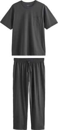 Next Herren Standard Passender Schlafanzug Schiefergrau XXL