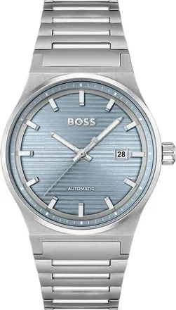 HUGO BOSS Montre automatique Candor - unisex - Accessoires - Gris - Taille: ONE Size