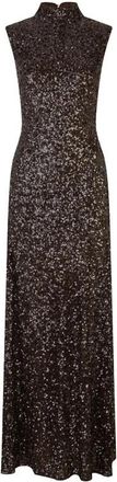 Rotate Sequins 1667 Gown - - Dresses - Damen - Braun - XS