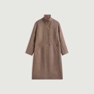 SOEUR MANTEAU GERMAIN TAUPE