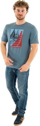 Helly Hansen Tee Shirt HP Race Graphic 601 Washed Navy XL