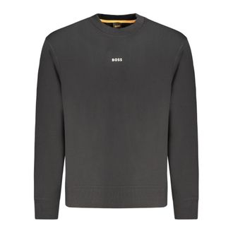 HUGO BOSS WeSmallcrew Sweatshirt - - Sweatshirts & Hoodies - Herren - Schwarzk - L