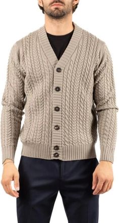 FILIPPO DE LAURENTIIS Herren, Strickwaren, Grau, XLGr&ouml;&szlig;e
