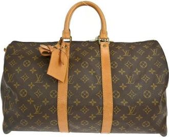 Louis Vuitton unisex, Pre-owned, Brun, Taille: ONE Size Sac Week-end Vintage en Toile Pre-owned