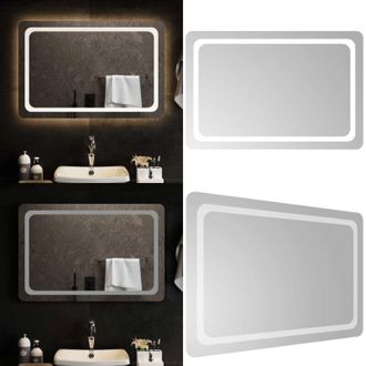 vidaXL LED-Badspiegel 90x60 cm - LED-Spiegel - Kosmetikspiegel