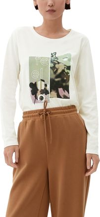 s.Oliver Womens 2122517 T-Shirt, Ecru 02D2, 44