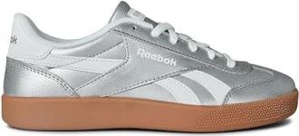 Reebok Mixte Smash Edge S Sneaker, SILVERMETALLIC/White/GUM1, 43 EU