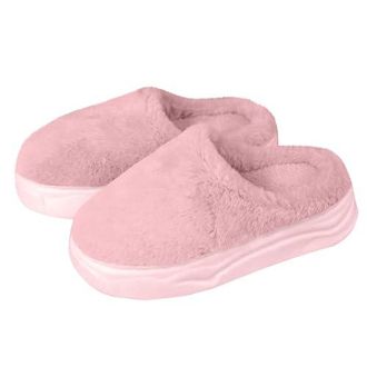 Generic Pantoufles dhiver moelleuses avec doublure en polaire &eacute;paisse pour une maison chaude et confortable - Chaussons en coton avec doublure en polaire Chau
