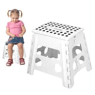 Generico Klapphocker, leichter Stuhl mit einem maximalen Gewicht von bis zu 150 kg, Klapphocker, f&uuml;r den Einsatz in K&uuml;che, Bad, Wohnzimmer, Outdoor, Innenberei