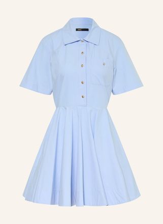 Maje Hemdblusenkleid blau