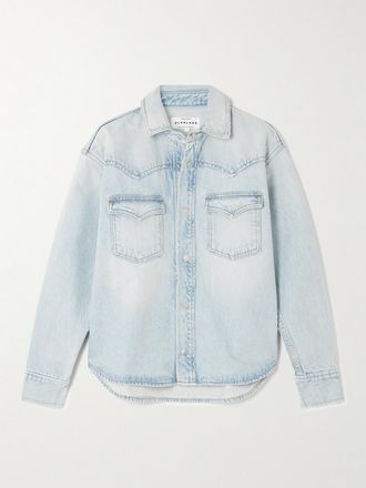 Slvrlake Denim Cassidy Jeanshemd - Blau