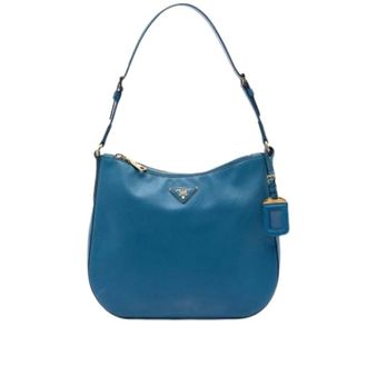 Prada Pre-owned Vintage Shoulder Bag - Femme - Pre-owned - Bleu - Taille: ONE Size