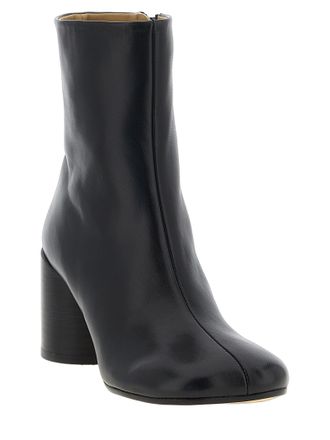 Maison Margiela Womens Black Polyester Ankle Boots