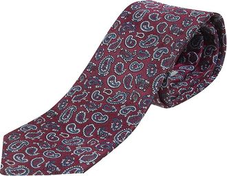 Etro Homme, Accessoires, Multicolore, Taille: ONE Size Cravate Jacquard en Soie Paisley