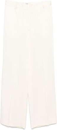 Toteme pantalon en cr&ecirc;pe de chine - Tons neutres