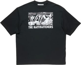 Acne Studios t-shirt à imprimé graphique - Noir