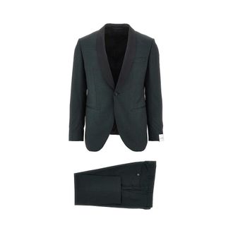 Lubiam Wool suit with satin details Man 46