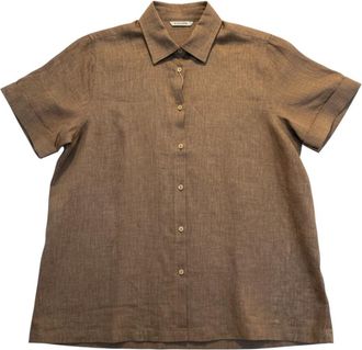 Stenstr&ouml;ms Femme, Blouses et Chemises, Brun, Taille: 40 FR Lorraine Shirt