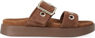 INUIKII Femme, Chaussures, Brun, Taille: 40 EU Tilda Buckle