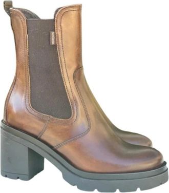 Nero Giardini Femme, Chaussures, Brun, Taille: 36 EU Chelsea Heeled Boot