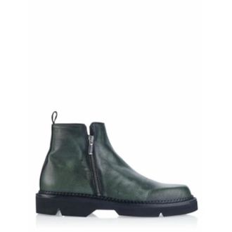 Pollini Gr&uuml;ne Herrenstiefel und Stiefeletten - - Shoes - Herren - Gr&uuml;n - 39 EU