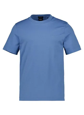 HUGO BOSS Herren T-Shirt schwarz Baumwolle
