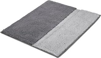 Kleine Wolke Life Badteppich, Baumwolle, Anthrazit, 1 cm cm, 55x65cm