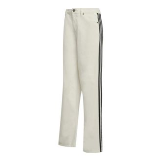 adidas Femme, Sport, Blanc, Taille: W28 Firebird Track Pant Denim