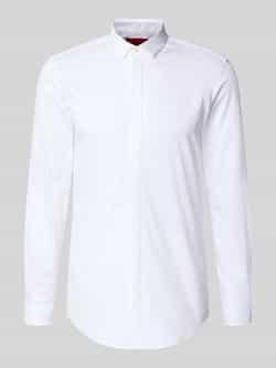 HUGO BOSS Slim Fit Businesshemd aus Baumwoll-Mix Modell KETRAN