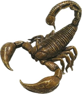 Yardwe Vintage Dekofigur Aus Messing 2 Zoll Mini Ornament F&uuml;r B&uuml;ro Und Wohnzimmer Tischdekoration Feng Shui Figur