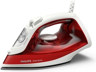 Philips DST2010/40 B&uuml;geleisen Serie 2000 - Dampfstrom 25 g/min - 2000 W - Rot