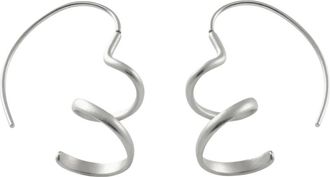Dansk Copenhagen Vera Mini Spinning Ohrring - - Accessories - Damen - Grau - ONE SIZE