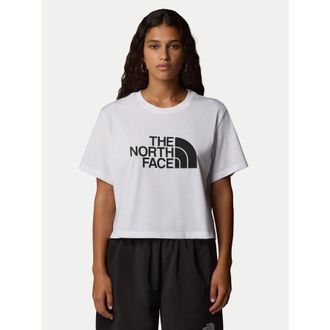 The North Face T-Shirt Easy NF0A8A6H Wei&szlig; Loose Fit