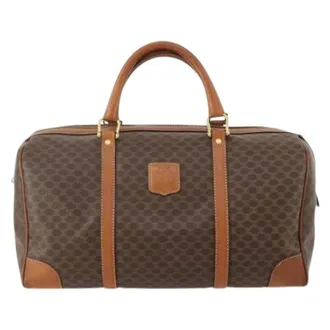 Celine unisex, Pre-owned, Brun, Taille: ONE Size Pre-owned Vintage duffle bag