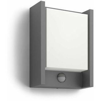 Philips Arbour Applique murale ext&eacute;rieure led Infrarouge 1x6W, 2700K - Anthracite - Philips