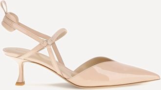 Fendi Patent leather Colibr&igrave; Slingback Pumps Female 36.5