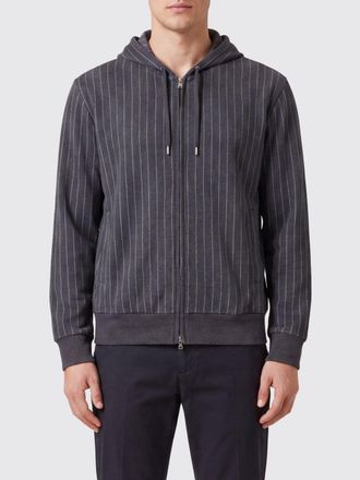 Herno Sweatshirt Herren Farbe Stahl