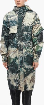 Stella McCartney Raincoat MURRY with Pattern and Hood Stella McCartney