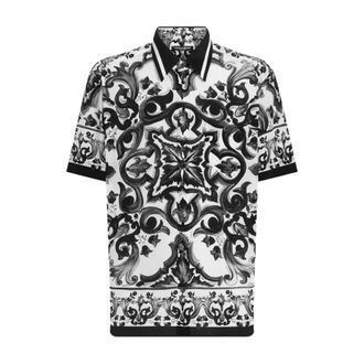 Dolce & Gabbana Maiolica 1 Shirt - - Shirts - Herren - Mehrfarbig - M