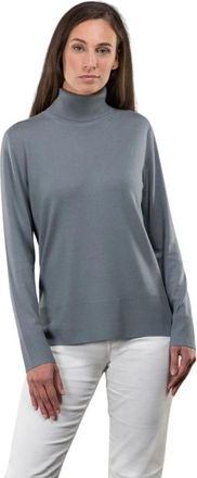 Moorer Femme, Pulls, Gris, Taille: 38 FR Turtleneck