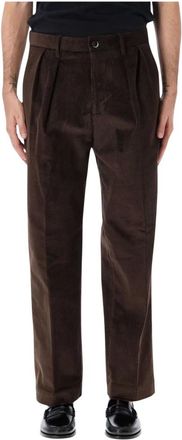 Nine In The Morning Kai Pant - Homme - Pantalons - Brun - Taille: L