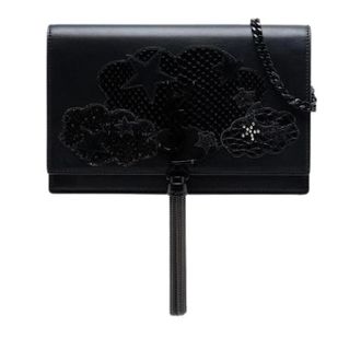 Saint Laurent Pre-owned The Kate Wallet on Chain - Femme - Pre-owned - Noir - Taille: ONE Size