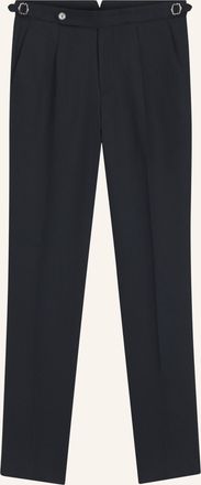 HUGO BOSS Business Hose H-Perino-Pl-Dtl-262 Relaxed Fit blau