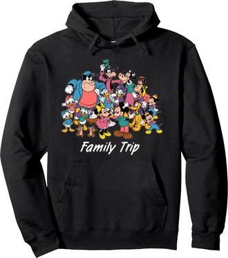 Disney Classic Characters Family Trip Matching Vacation Pullover Hoodie